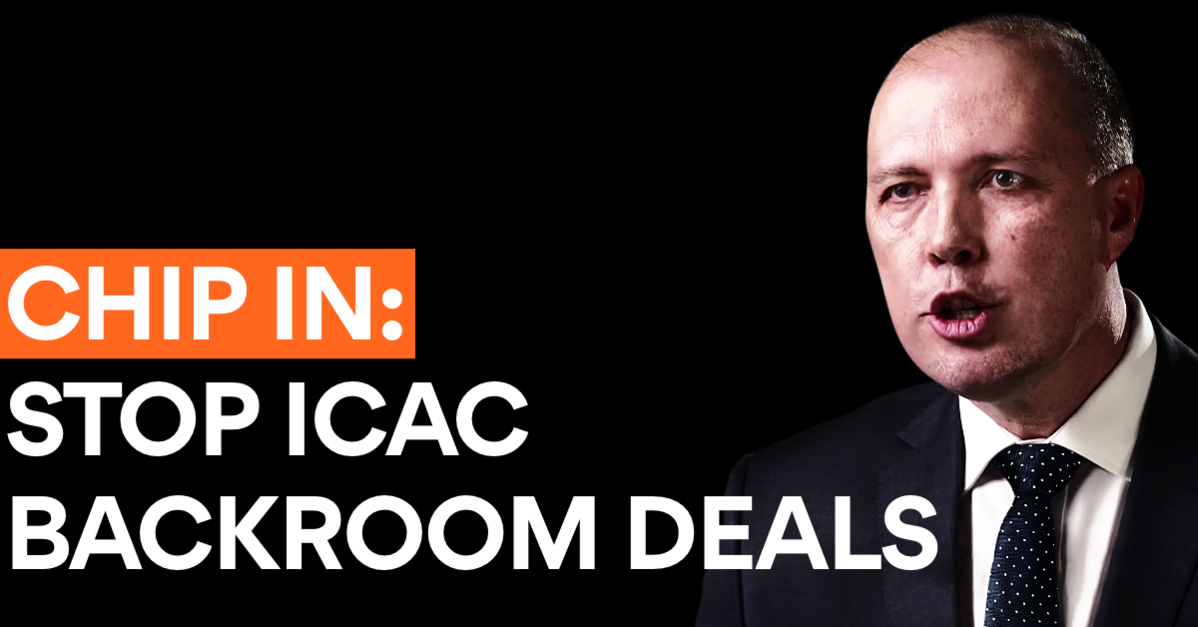 GetUp! - Protect our federal ICAC!