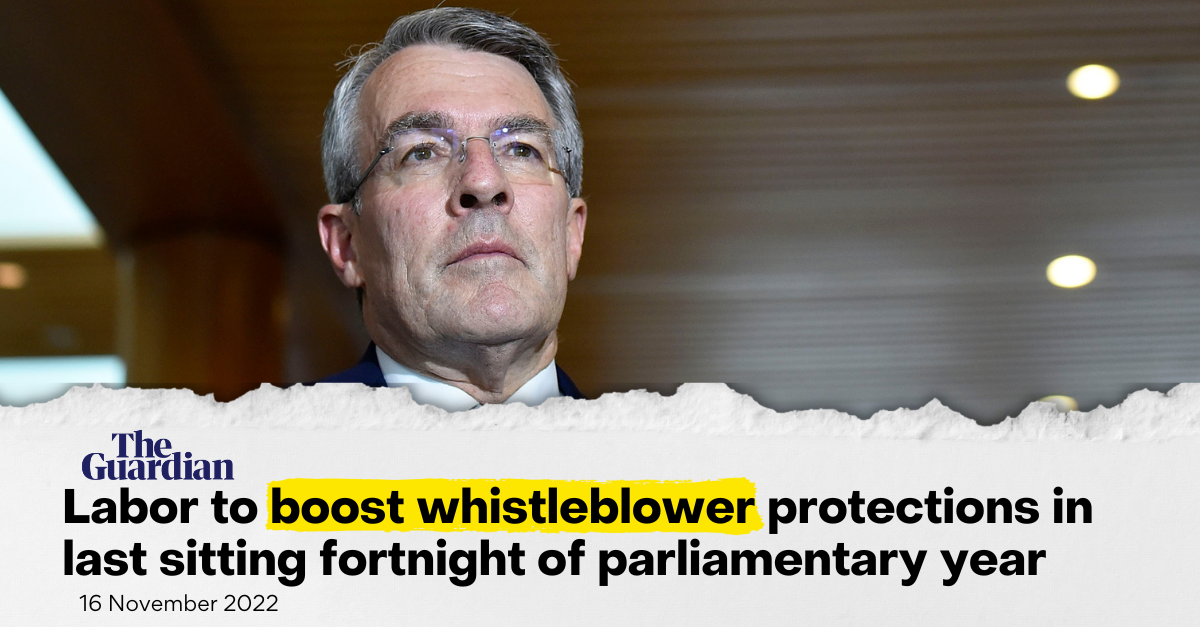 Getup Send Our Strongest Whistleblower Message Yet