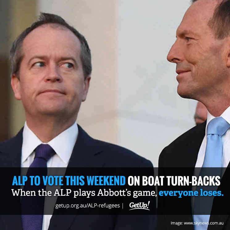 GetUp! - Labor - don't play the Liberals' game